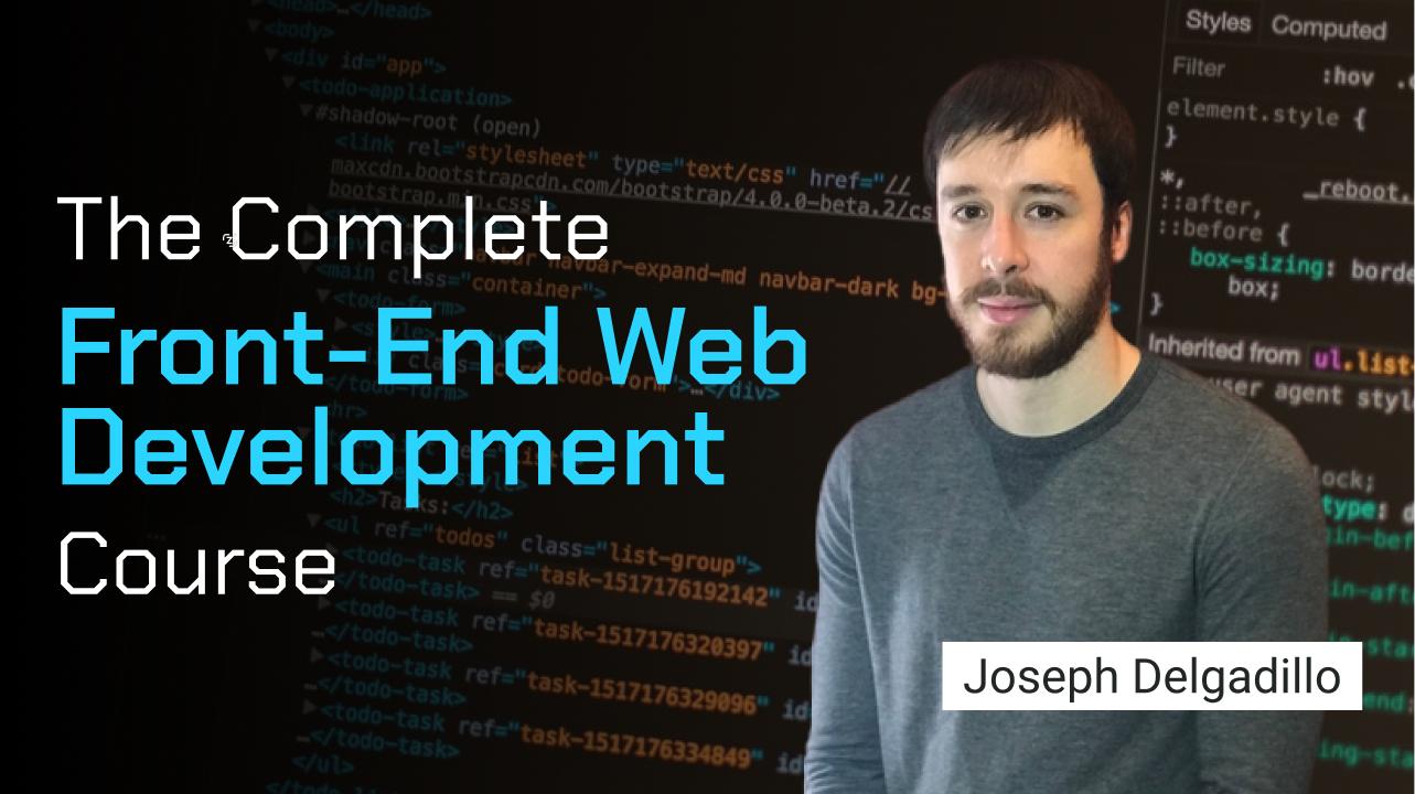 The Complete Front-End Web Development Course | ZilLearn