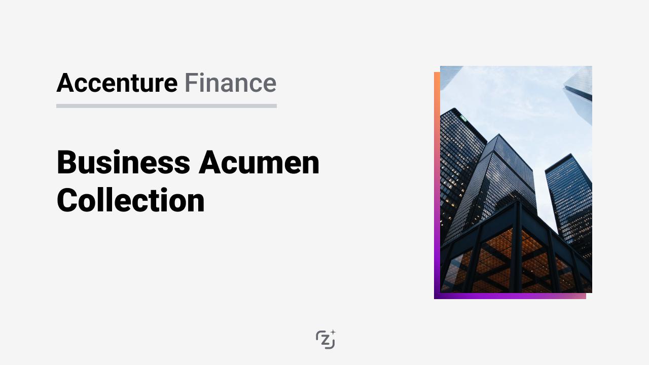 Business Acumen Collection | ZilLearn